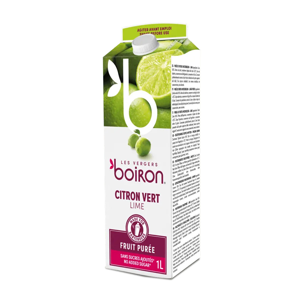 Purée ambiante de citron vert Les Vergers Boiron - 1l